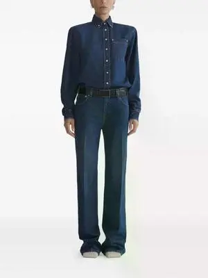 MUGLER Straight Trousers