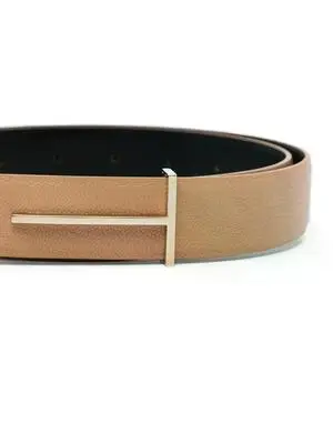 TOM FORD Logo Buckle Belt