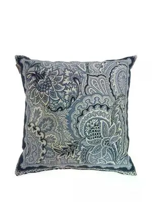 Etro Bloom Cushion - Blue