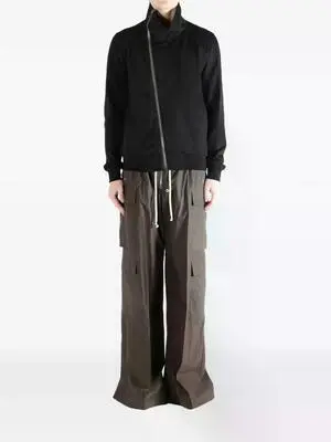 Rick Owens Funnel-neck Zip-up Jacket