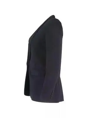 Maje Single-button Shawl-collar Blazer