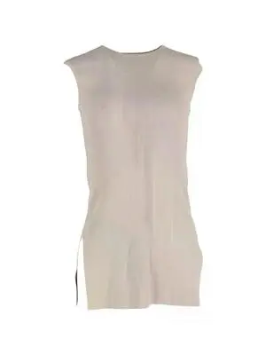 Max Mara Ribbed Slit Tank Top