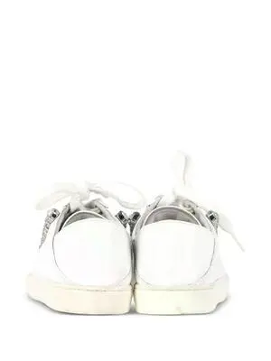 STUART WEITZMAN Convertible Leather Sneakers
