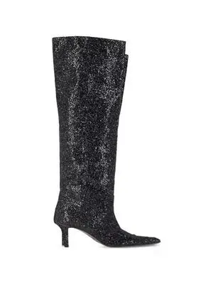 ALEXANDER WANG Viola Slouch Glitter Boots