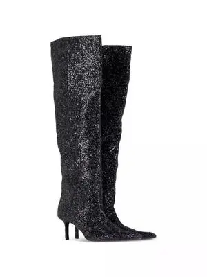 ALEXANDER WANG Viola Slouch Glitter Boots