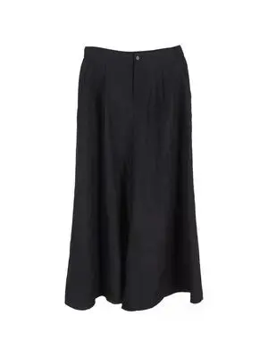 Yohji Yamamoto Flared Midi Skirt