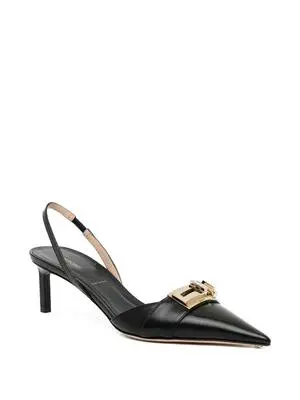 TOM FORD 60mm T-latch Slingback Pumps