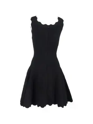 Alaïa Scalloped Mini Dress