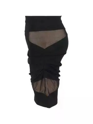 ALEXANDER WANG Sheer-paneled Mini Skirt