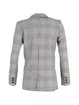 ANINE BING Madeleine Plaid Blazer