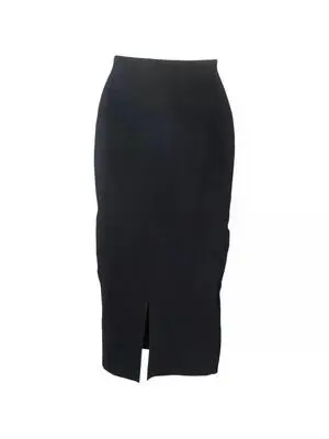 Victoria Beckham Slit Midi Skirt