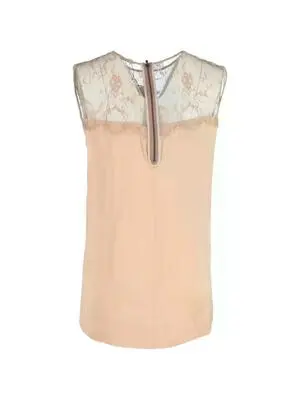 Stella McCartney Sleeveless Top With Lace Detail