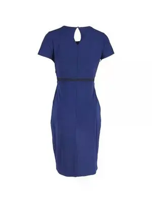 Max Mara Gathered-waist Midi Dress