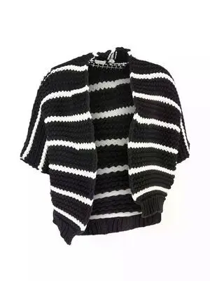 Brunello Cucinelli Striped Open Cardigan