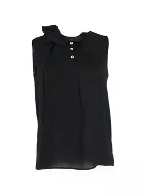 Miu Miu Embellished Sleeveless Blouse