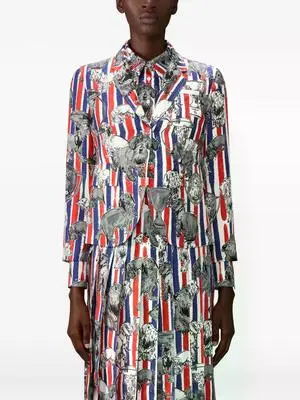 Thom Browne Striped Toile Jacket
