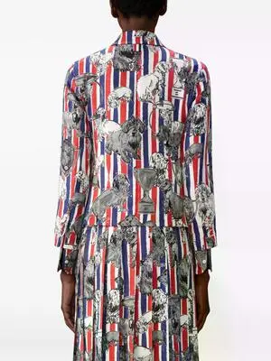 Thom Browne Striped Toile Jacket