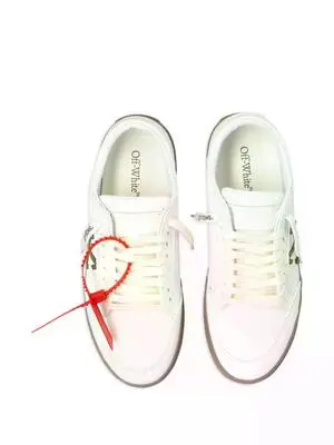 Off-White Arrow-appliqué Leather Sneakers