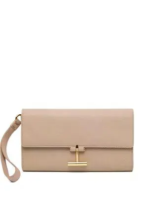 TOM FORD Logo Wallet - Neutrals