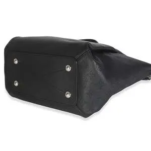 LOUIS VUITTON Monogram Mahina Haumea Bag - Black