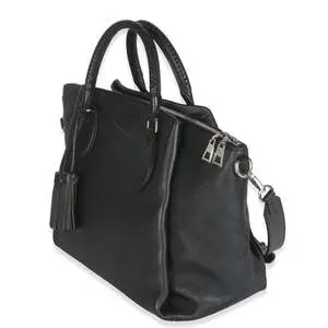 LOUIS VUITTON Monogram Mahina Haumea Bag - Black