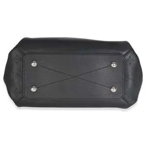 LOUIS VUITTON Monogram Mahina Haumea Bag - Black