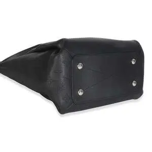 LOUIS VUITTON Monogram Mahina Haumea Bag - Black