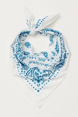 Free People Break A Sweat Bandana - Ivory