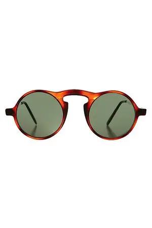 SUNGLASS MUSEUM Vintage Dane Sunglasses Brown