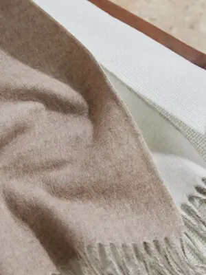 Brunello Cucinelli Fringed Cashmere And Silk-blend Throw