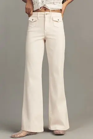 Sanctuary Skipper High-rise Wide-leg Pants - Pink Milk