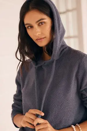 Eberjey Long-sleeve Hoodie - Carbon