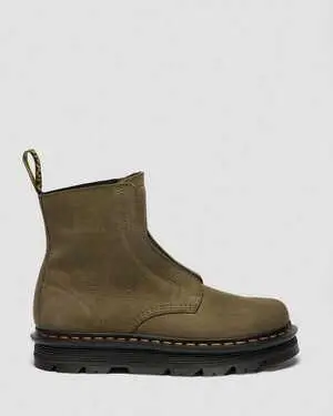 Dr. Martens Zebzag Laceless Nubuck Boots