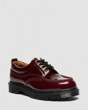 Dr. Martens Lowell Lacque Moc Toe Shoes