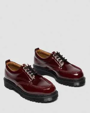 Dr. Martens Lowell Lacque Moc Toe Shoes