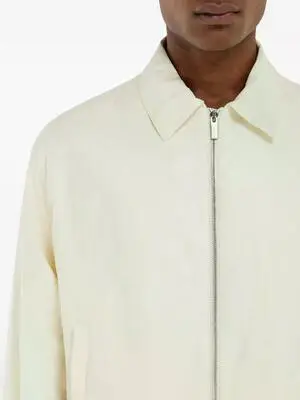 FERRAGAMO Zipped Linen Jacket