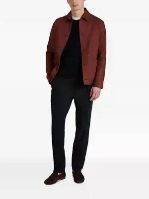 ZANONE Crew-neck Knitted Cotton Sweater