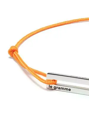Le Gramme Sterling Silver Cord Bracelet