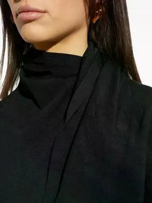 JIL SANDER Roll-neck Draped Sweater