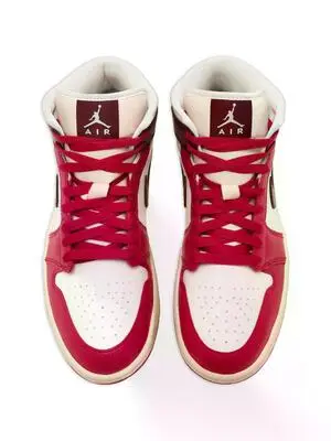 Nike Air Jordan 1 Mid Sneakers - Red