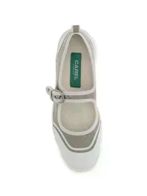 CAREL Costa Buckled Ballet Flats - Neutrals