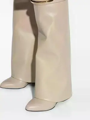 Givenchy Leather Boots - Neutrals