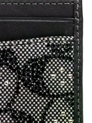 COACH Beaded Detail Card Holder