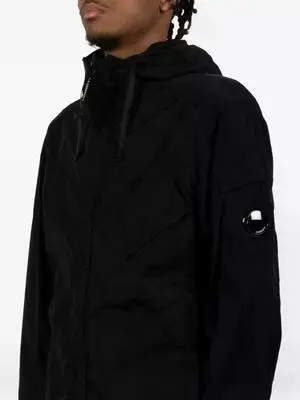 C.P. COMPANY Hooded Pocket Jacket - Black