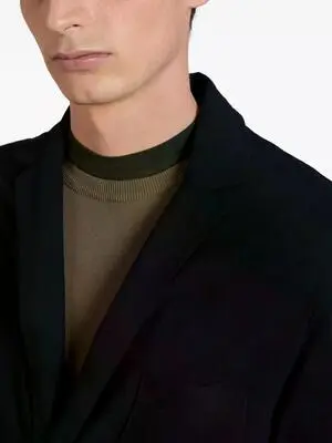 ZANONE Slim-fit Patch-pocket Blazer