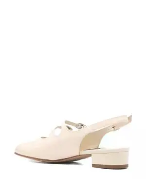 CAREL Buckle Slingback Pumps - Neutrals