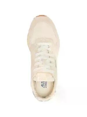 AUTRY Reelwind Lizard-effect Sneakers - Neutrals