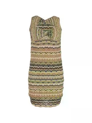 Missoni Cutout Mini Dress - Neutrals
