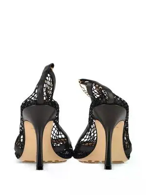 Bottega Veneta Mesh Chain Stiletto Pumps