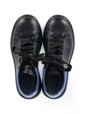 Alexander McQueen Logo-detail Leather Sneakers